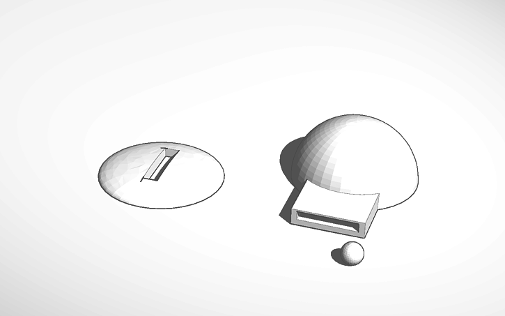 3D design Whistle - Tinkercad