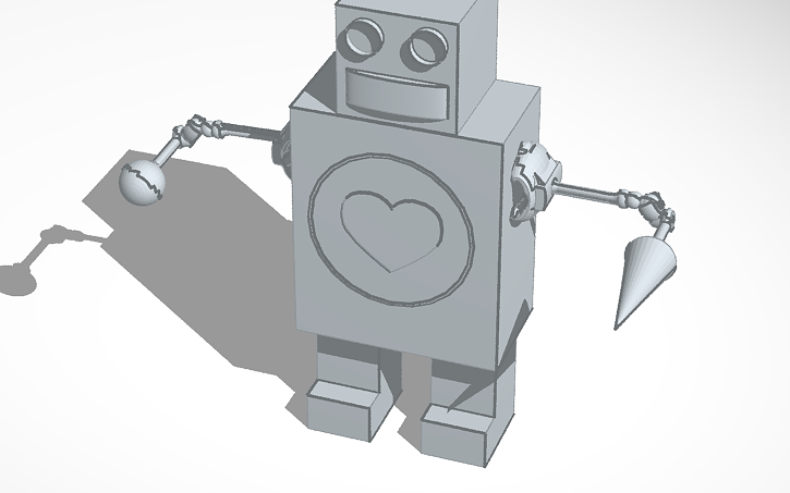 3D design Robot | Tinkercad