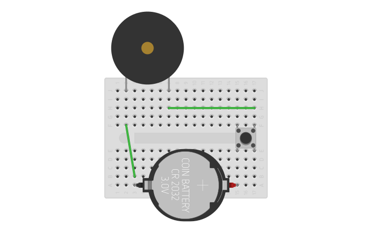 Circuit design Circuito buzzer - Tinkercad