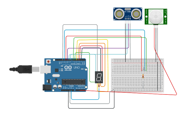 Circuit Design Latihan Kuis Tinkercad