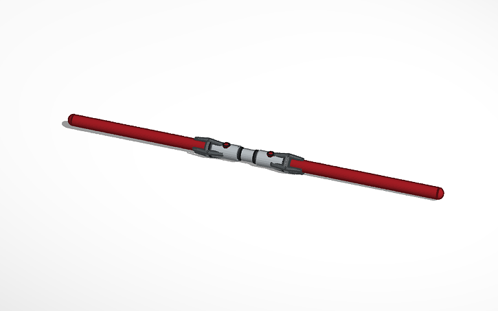 3D design Custom Dual Lightsaber | Tinkercad