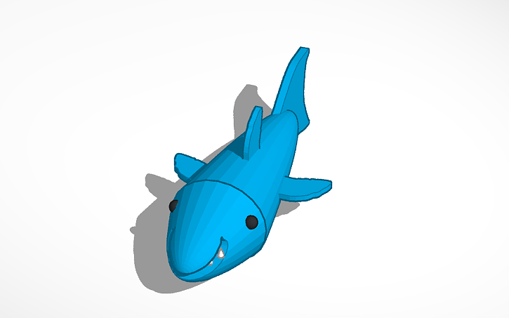 3D design shark - Tinkercad