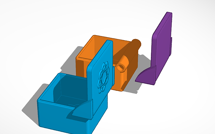 3D design esti open box - Tinkercad