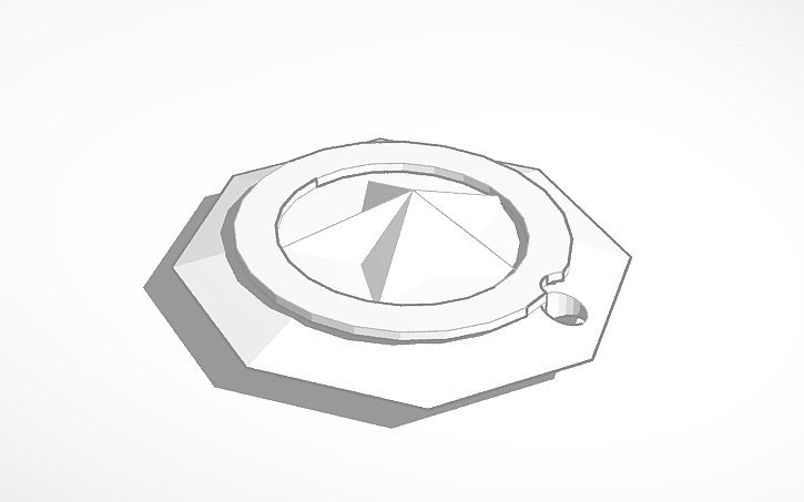 3D design Keychain - Tinkercad