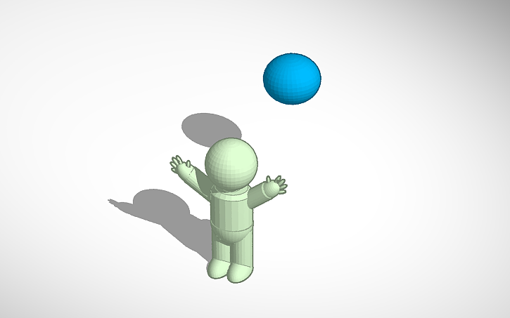 3D design human - Tinkercad