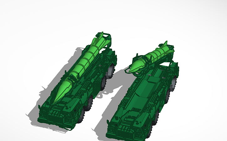 3D design MAZ-7310 Scud SS-1C - Tinkercad
