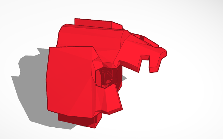 3D design Kanohi Vahi Mask of Time G2 adapted. - Tinkercad