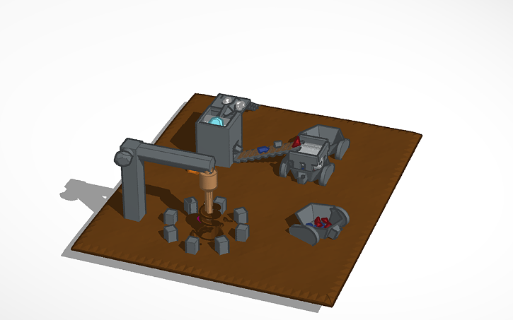 3D design Grinder (work in progress) - Tinkercad