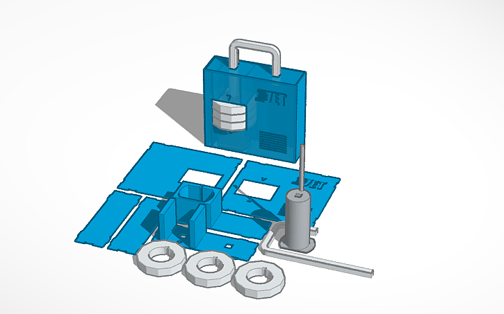 3D design Lock - Tinkercad