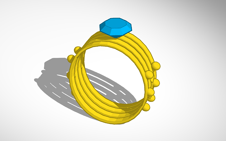 3D design Ring - Tinkercad
