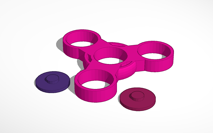 3D design Spinner | Tinkercad