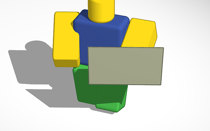 3D design Copy of roblox character design | Tinkercad