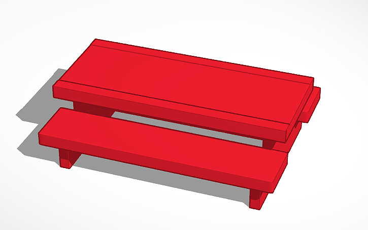 3D design Blackriver Table Mini | Tinkercad