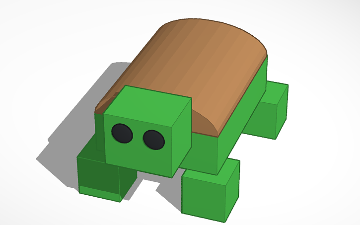 3D design Turtle - Tinkercad