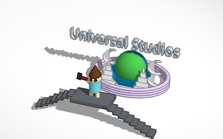 3D design Universal Studios - Tinkercad