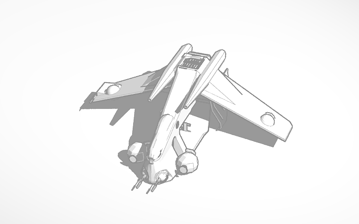 3D design LAAT Gunship | Tinkercad