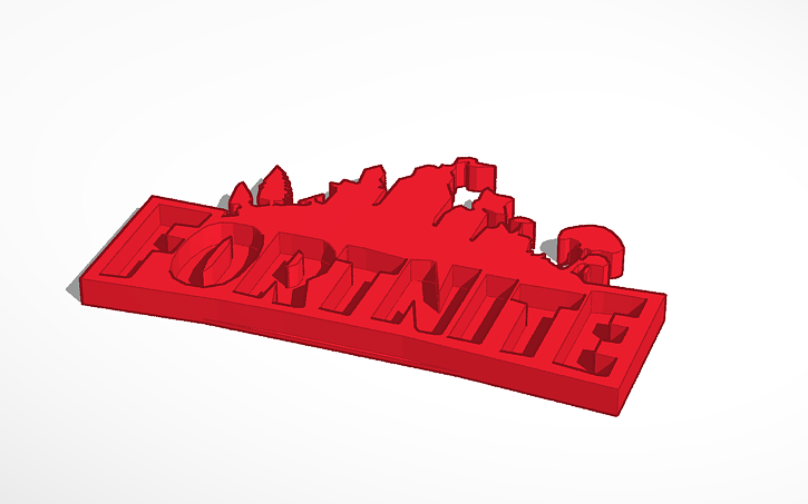 3D design fortnite - Tinkercad