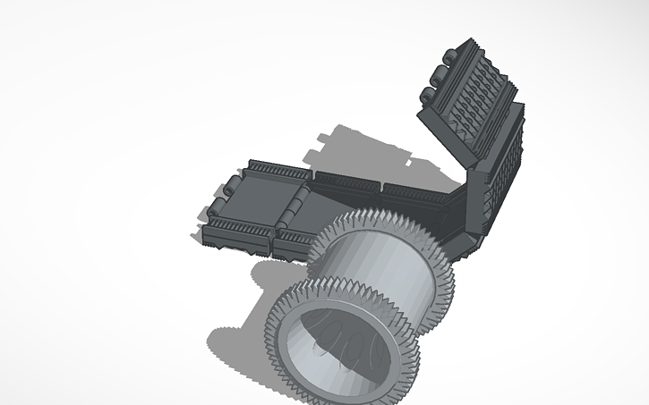 3D design Tank Treads - Tinkercad