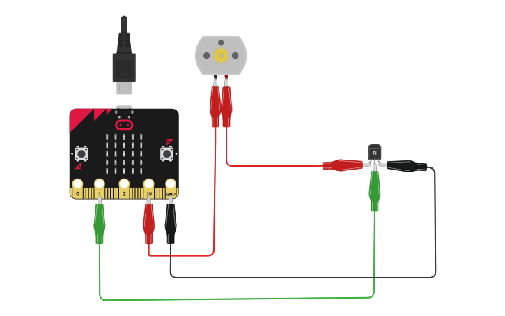 Circuit Design Microbit Controlled Dc Motor Tinkercad