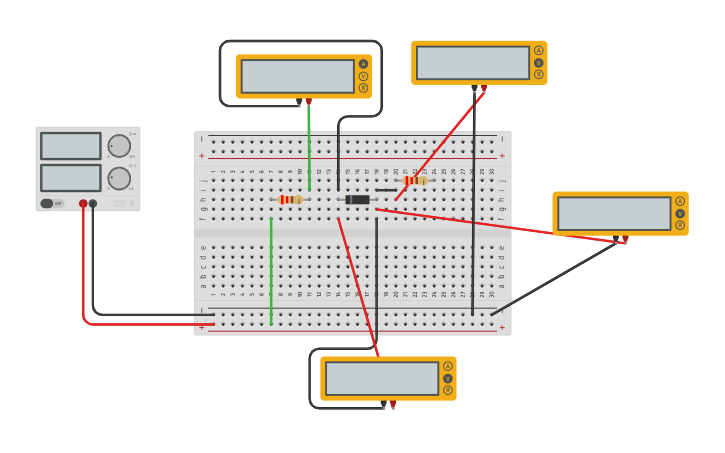 Circuit design DIODA ZENER | Tinkercad
