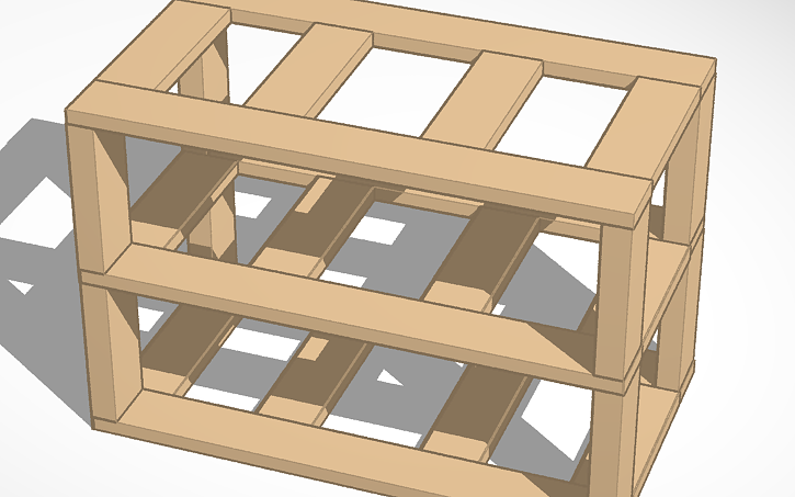 3D design Aquarium Stand Frame | Tinkercad
