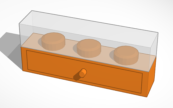 3D design Watch Box - Tinkercad