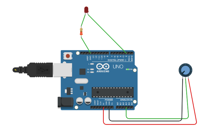 Circuit design Q3 - Tinkercad