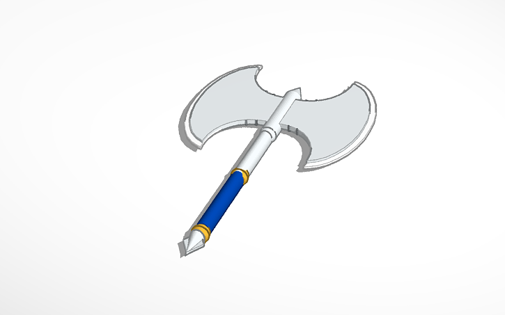 3D design Tomahawk - Fire Emblem Awakening | Tinkercad