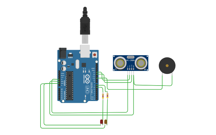 Circuit design Copy of sensor - Tinkercad