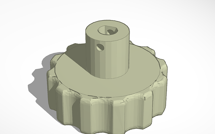 3D design Knob | Tinkercad