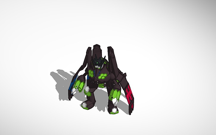 3D design zygarde 100% - Tinkercad