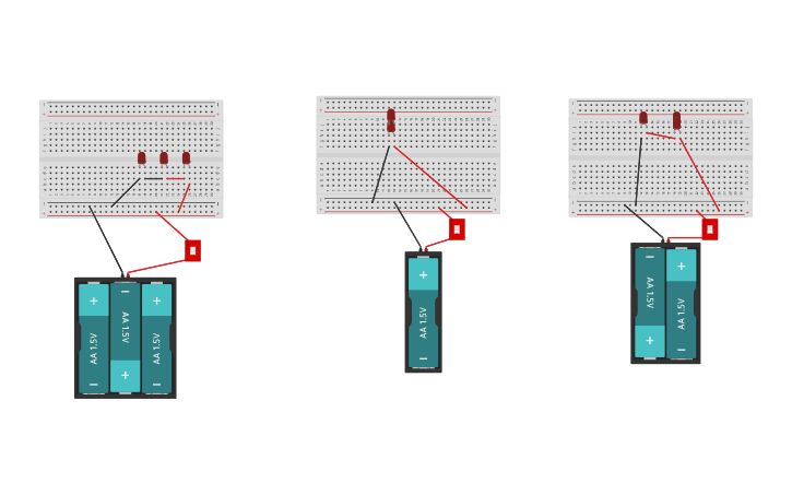 Circuit design ACTIVIDAD 2 MONTAJE CIRCUITOS EN TINKERCAD - Tinkercad
