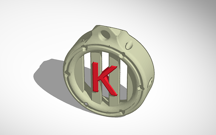 3D design CHARGE 4 RADIATOR COVER (3D PRINTABLE) | Tinkercad