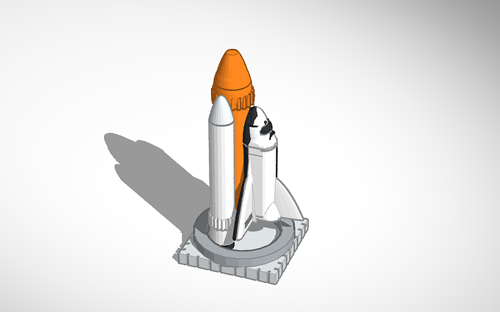3D design Space Shuttle Discovery - Tinkercad