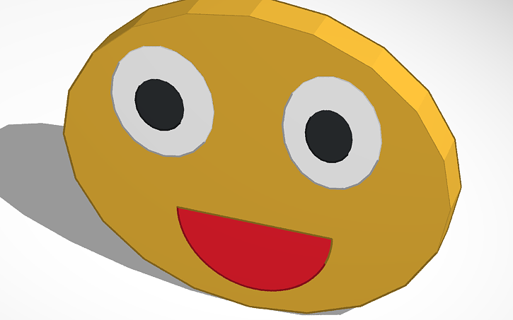 3D design smile - Tinkercad