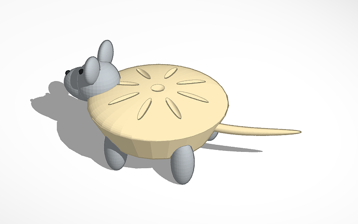 3D design a pie rat (pirate) | Tinkercad