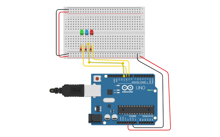 Circuit Design Fading Led With Arduino Tinkercad 6851