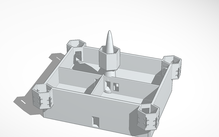 3D design A Doomsday Castle - Tinkercad