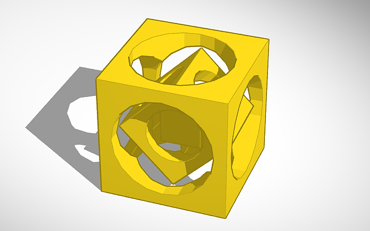 3D design magic cube | Tinkercad