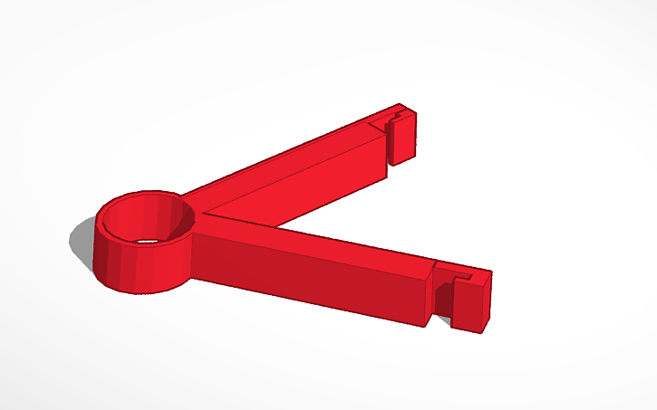 3D design Stool Leg Frame w/connectors | Tinkercad