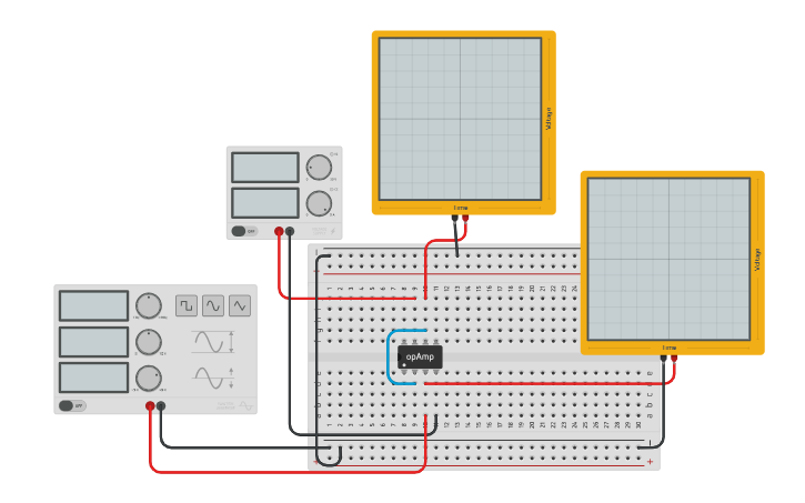 Circuit Design Modul 5 Percobaan 4 Tinkercad