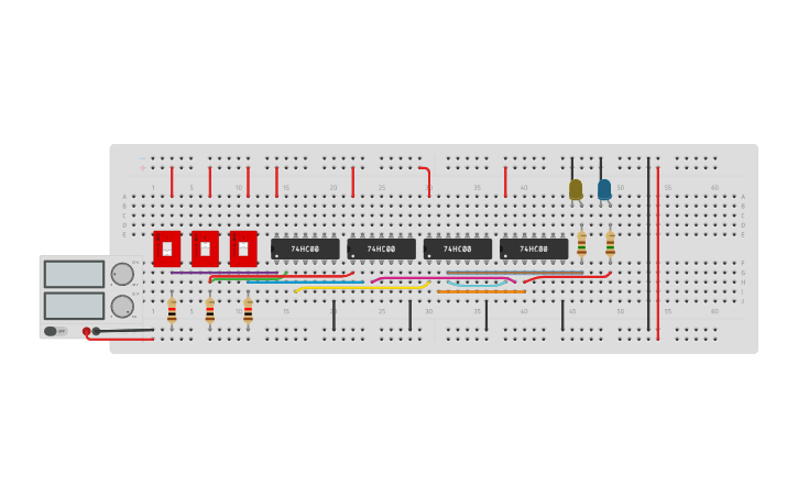 Circuit Design Arduino Simulator Rs Flip Flop Tinkerc