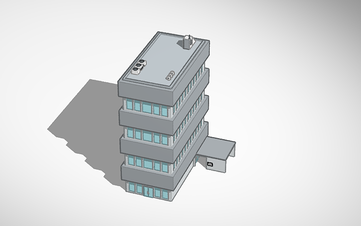 3D design Office Building - Tinkercad