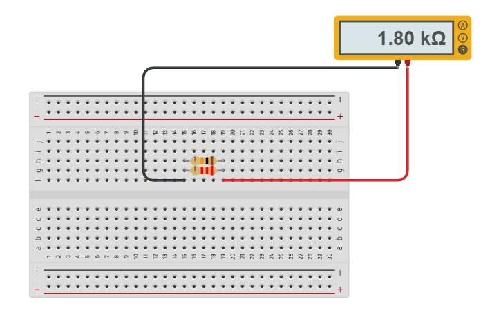 Circuit design Parallel Resistance | Tinkercad