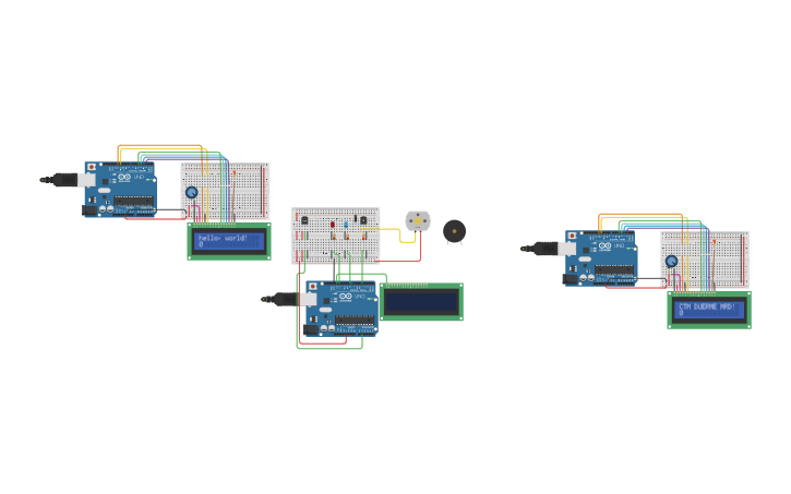 Circuit design Copy of Arduino sensor de temperatura con ventilador | Tinkercad