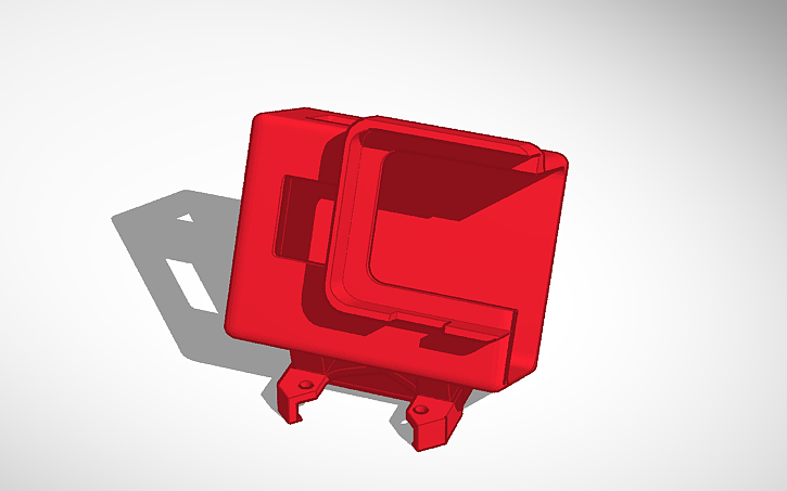 3D design Vega Gravity - GoPro Hero 7 + TELESIN ND Mount 25deg | Tinkercad