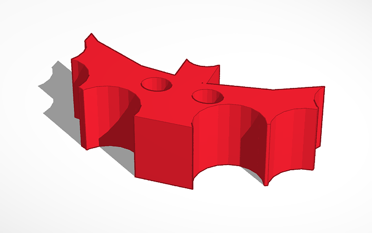 3D design batman button | Tinkercad