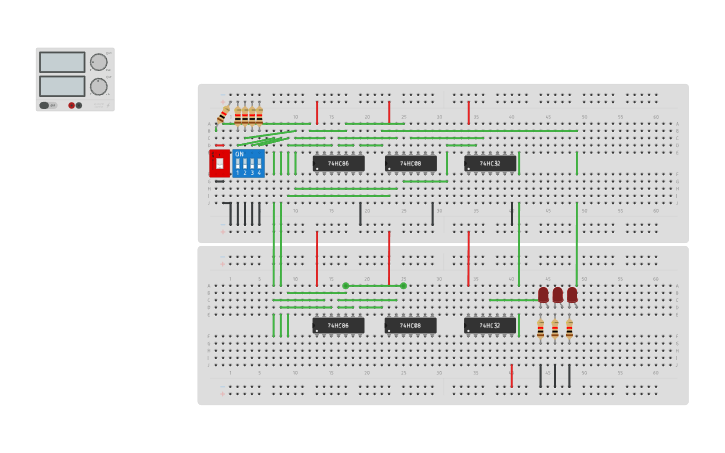 Circuit Design Laboratorio 4 Tinkercad