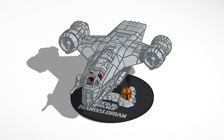 3D design Razor Crest- Finished | Tinkercad