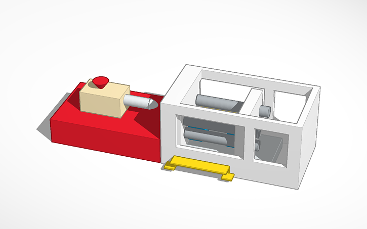 3D design Injection Moulding Machine - Tinkercad